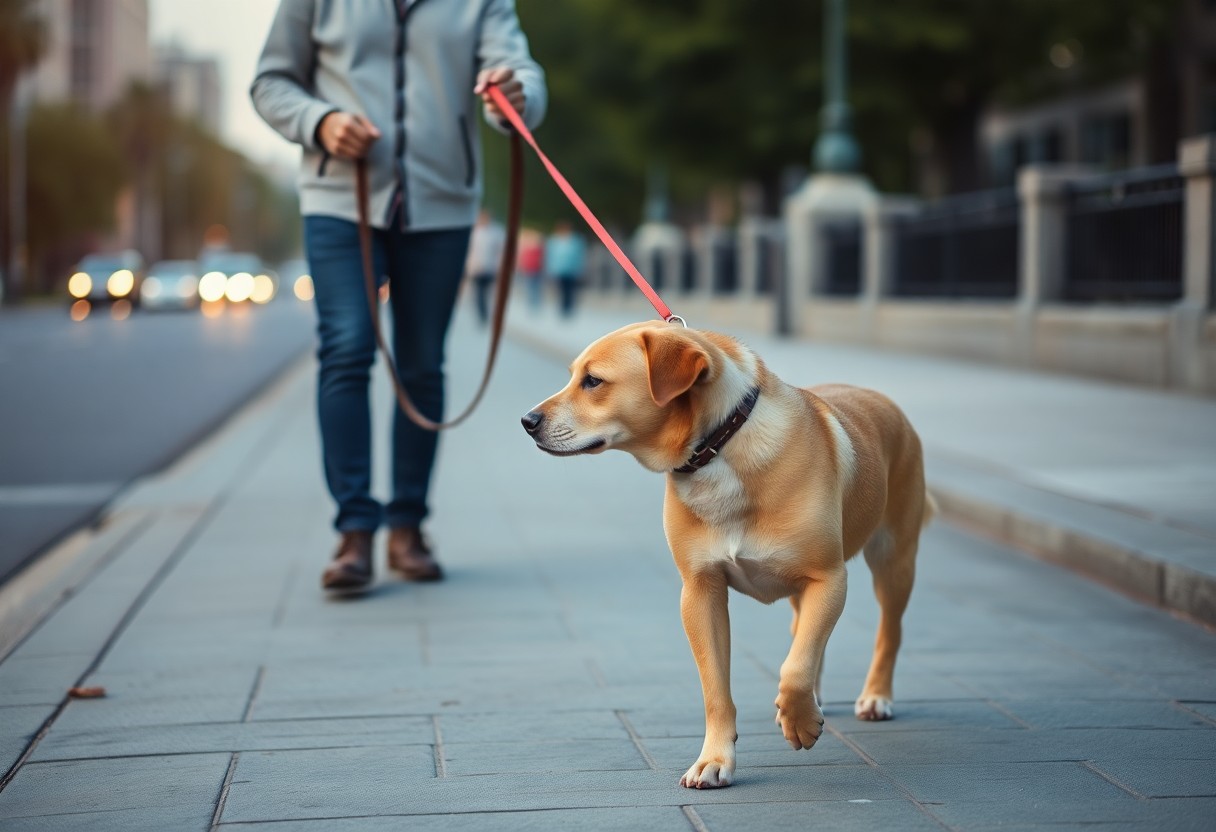 How do I teach my dog to walk on a leash without pulling?