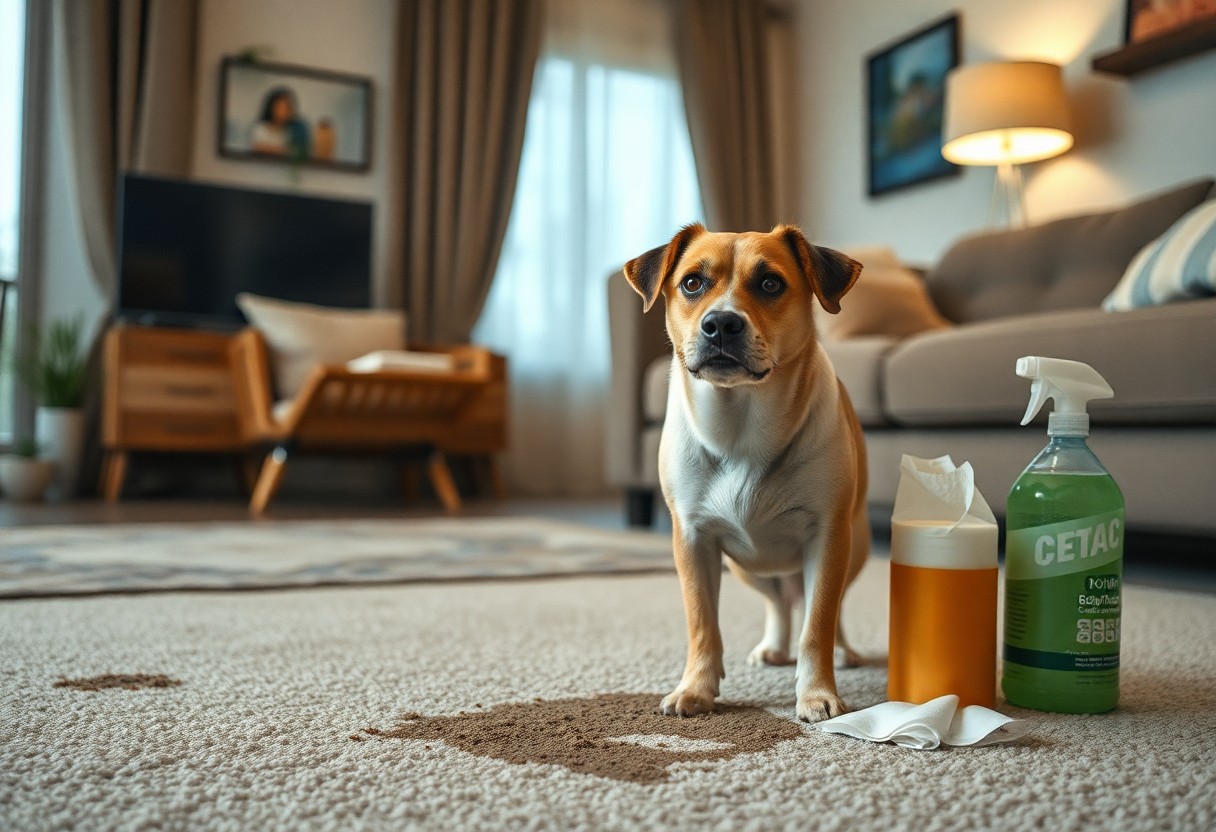 Why does my dog pee around the house?